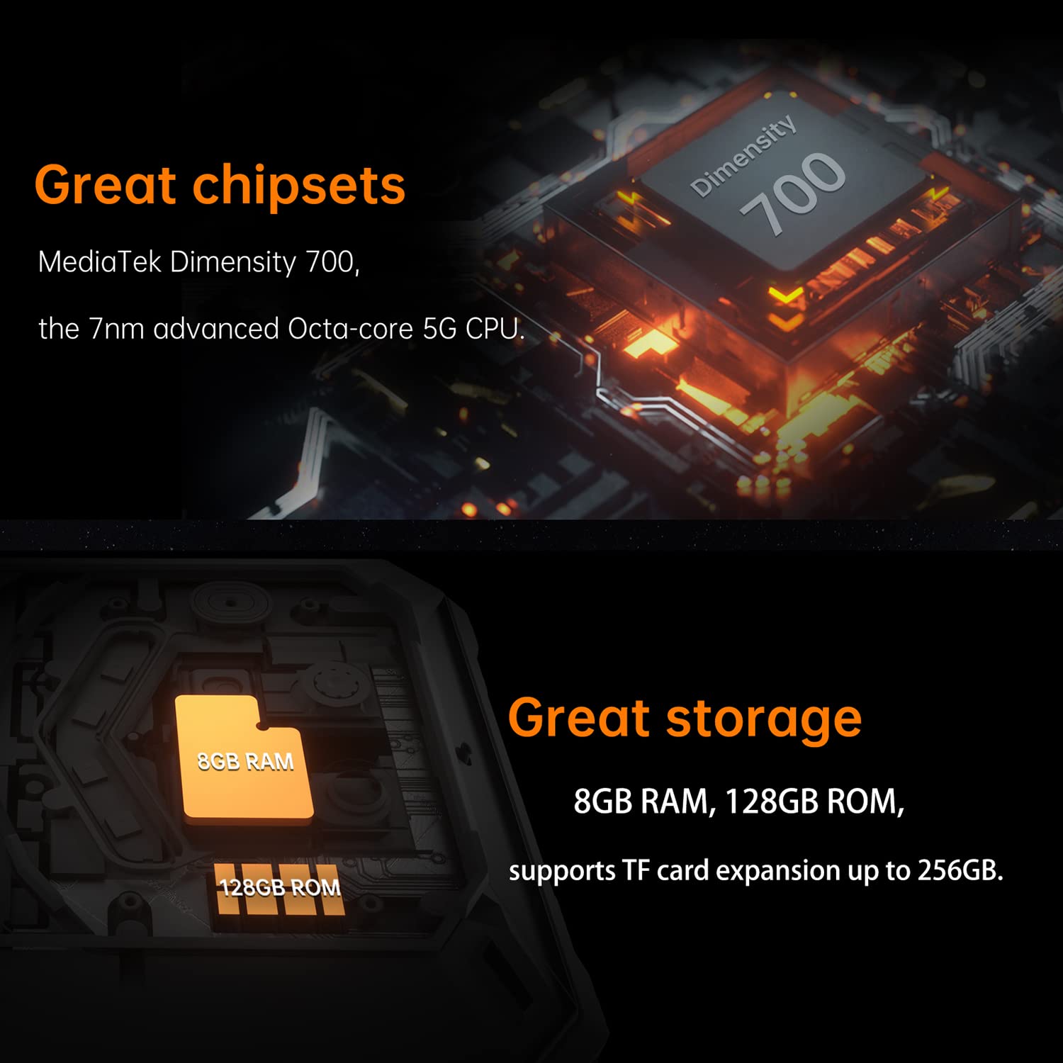 Mua OUKITEL 5g Unlocked Rugged Smartphone, WP15 15600mAh Large Capacity Battery Rugged Cell ...