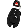 Amazon.com: Key Fob Keyless Entry Remote Cover Protector for Jeep Dodge ...