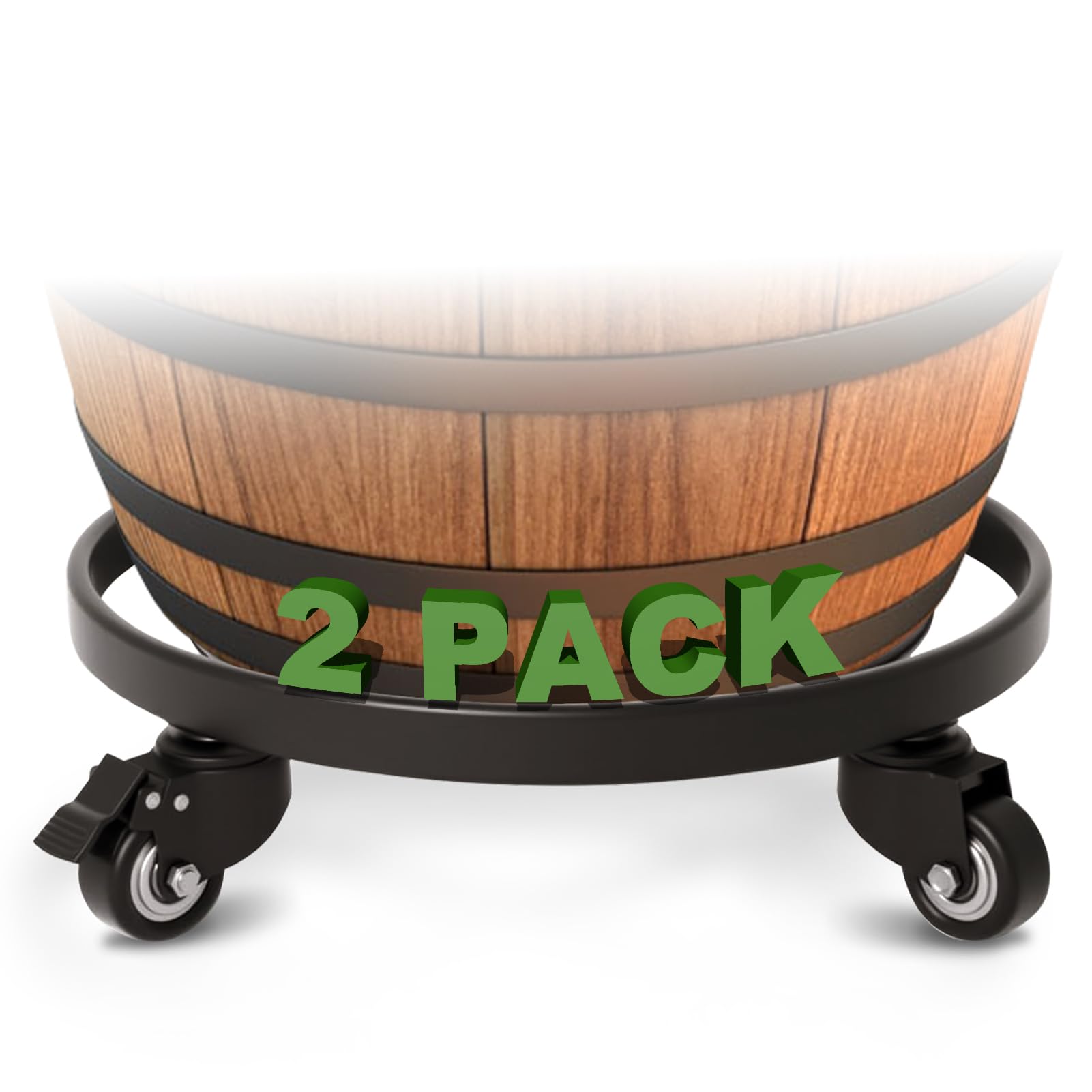 AMAGABELI GARDEN & HOME Plant Caddy with Wheels Heavy Duty 14“ 2 Pack ...