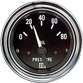 Amazon.com: Stewart Warner 82406 Deluxe 2-5/8" Oil Pressure Electric ...