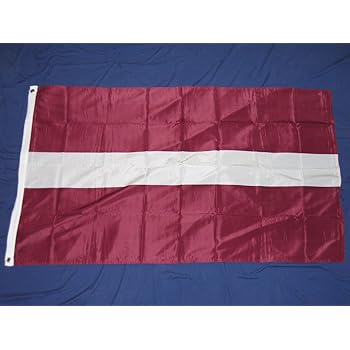 Amazon.com : Latvia National Country Flag - 3x5foot poly : Outdoor ...