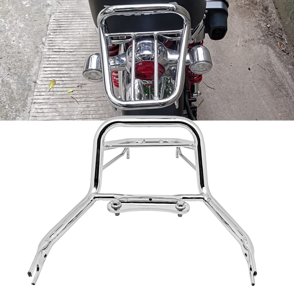 Mua Chrome Rear Luggage Rack Compatible with Honda Monkey 125 all ...