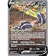 Amazon.com: Pokemon - Skuntank V 181/195 - Silver Tempest - Alternate Art Ultra Rare - Full Art ...