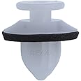 Amazon.com: Rexka Lower Door Moulding Side Mudguard Retainer Clip ...