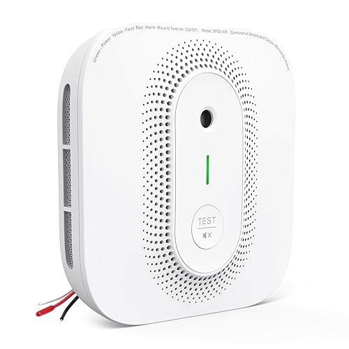 Smoke Detector with Escape Light, X-Sense SD01 10-Year Battery (Not ...