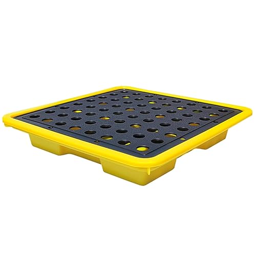 Drum Containment Spill Pallet, Oil Tank Spill Tray,Spill-Proof Tray Oil ...