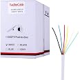 Amazon.com : FiveStarCable 22-6 1000 Ft 22 AWG 6 Conductors Alarm ...