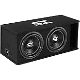 Amazon.com: CT Sounds Dual 10” 2600W Loaded Tropo Series Ported Car ...