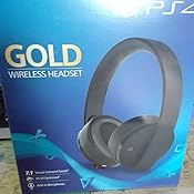 PlayStation 4 Gold Wireless Headset: Amazon.de: Games