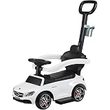 Amazon.com: Best Ride-On Cars Baby Toddler 4-in-1 Mercedes Push Car ...