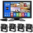 Amazon.com: EVERSECU 4K Car Backup Cameras System with 10.1" Touch ...