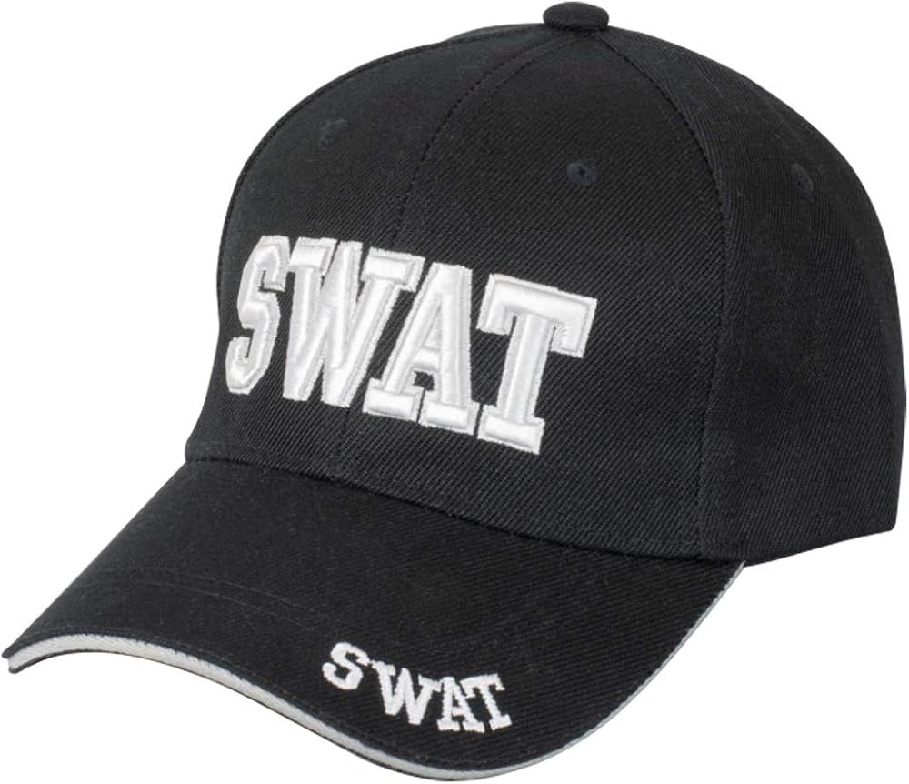 TS Tactical Ops Swat Embroidered Cap with SWAT Visor: Amazon.co.uk ...