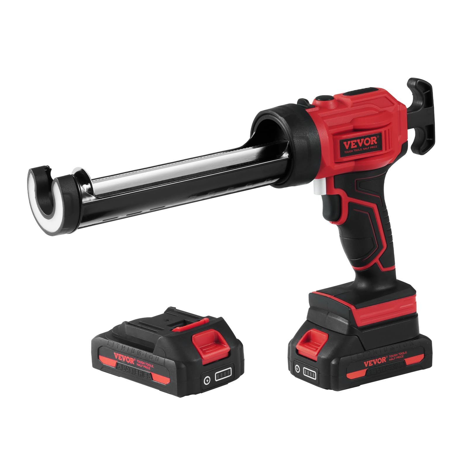 VEVOR Cordless Caulking Gun 10oz/300ml, 20V Electric Caulking Gun with ...