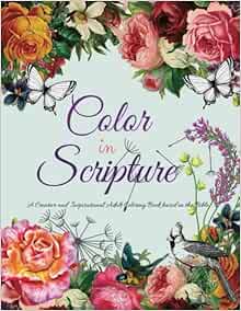 Color In Scripture: A Creative and Inspirational Adult Coloring Book ...