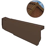 10 Pack of Brown Easy-Trim Universal Dry Verge System for Gable / Apex ...