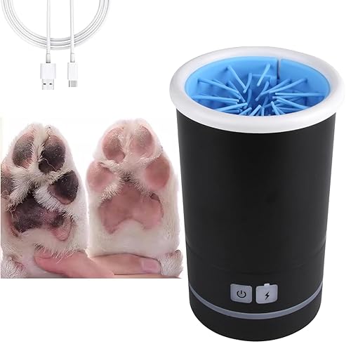 Capormory Electric Automatic Dog Paw Cleaner, Automatic USB ...