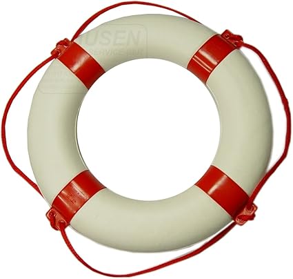 LIFEBUOY white / red 57 x 34 cm: Amazon.co.uk: Sports & Outdoors