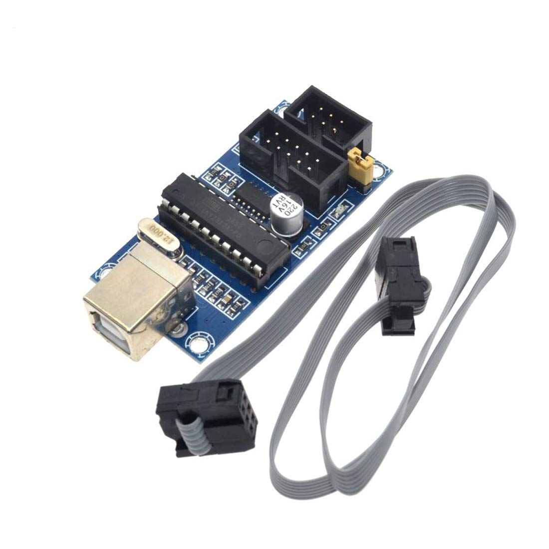 USBTiny USBtinyISP AVR ISP Programmer 6/10 Pin Bootloader for AVR ...