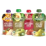 Amazon.com: Happy Baby Organics Stage 2 Baby Food Pouches, Gluten Free ...
