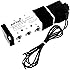 Amazon.com: Baomain Pneumatic Solenoid Air Valve 4V230C-08 DC 12V 5 Way ...