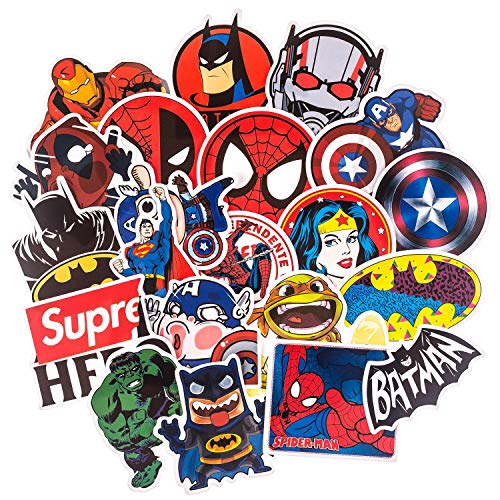 Vinyl Stickers, Cool Superhero Sticker for Laptop Computer