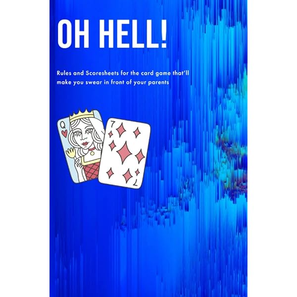 Vintage Oh Hell Score Card Pad 18 Pages