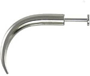 Amazon.com: Labret SPIKE piercing screw lip ring, Curved Disturbed ...