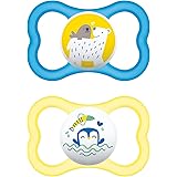 Amazon.com : MAM Air Day & Night Pacifiers (3 Pack), MAM Sensitive Skin ...