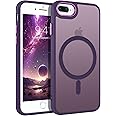 Amazon.com: DUEDUE for iPhone 8 Plus Case, iPhone 7 Plus Case Magnetic[Compatible with Magsafe ...