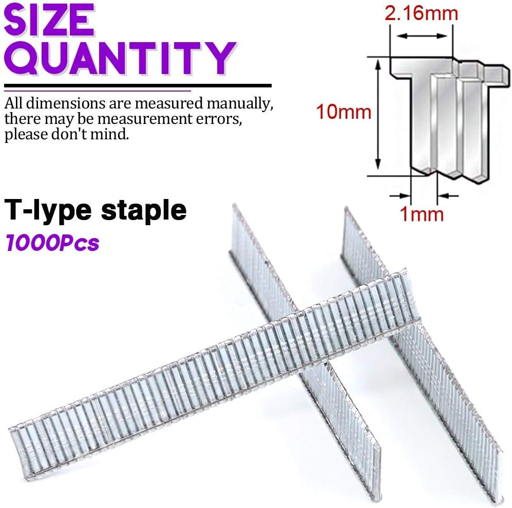 AECCN Heavy Duty Staples Combo Kit – 3000Pcs Staples for Staple Gun ...