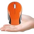 Amazon.com: elec Space Mini Small Wireless Mouse for Travel Optical ...