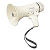 Champion Sports Megaphone with Siren, Wrist Strap, Compact Handle, 800 ...