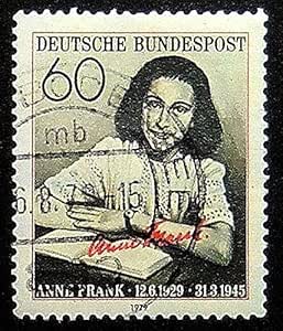 Amazon.com: Anne Frank 1929-1945 Germany -Framed Postage Stamp Art ...