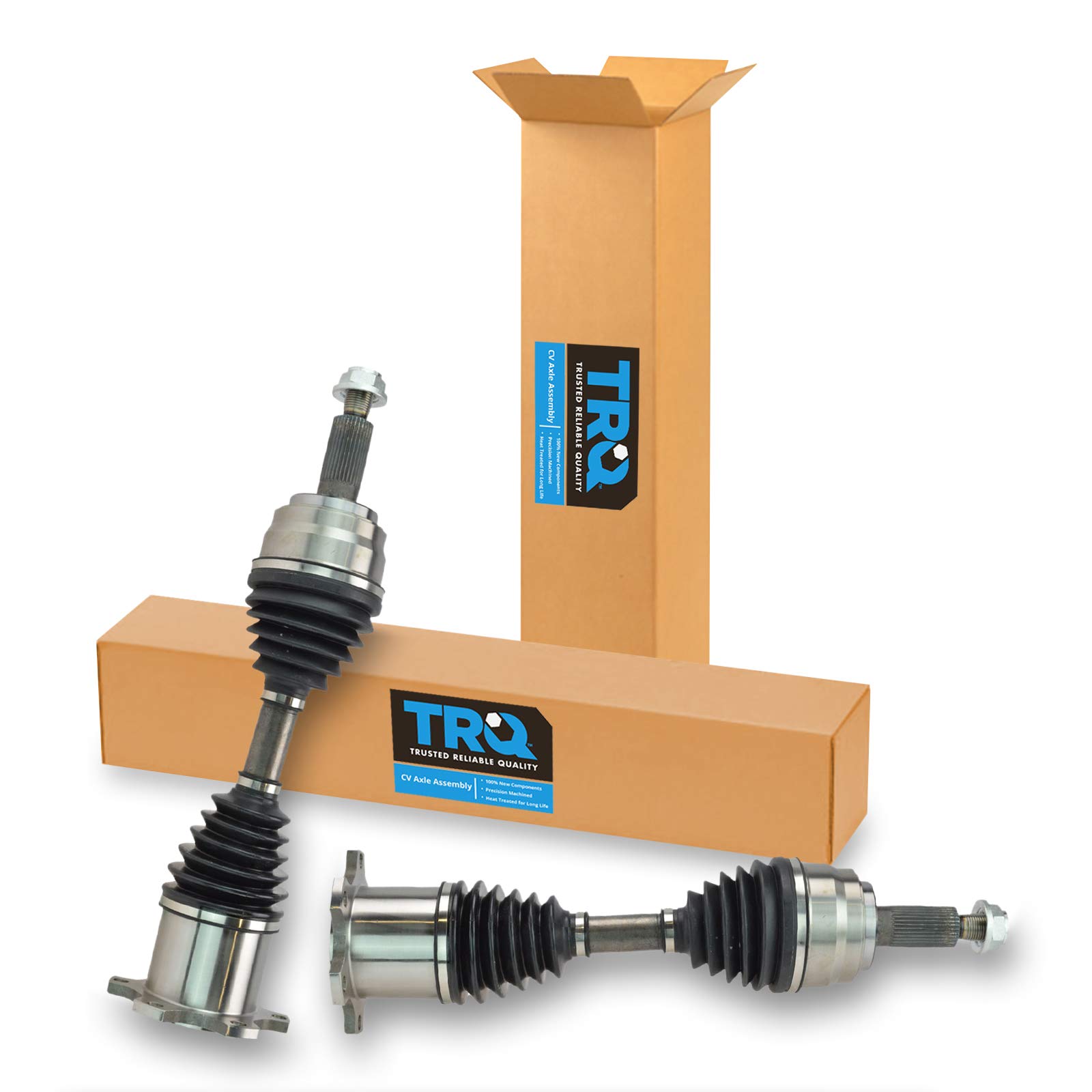 TRQ Front CV Axle Shaft Assembly Set Compatible with 1997-2002 Ford ...