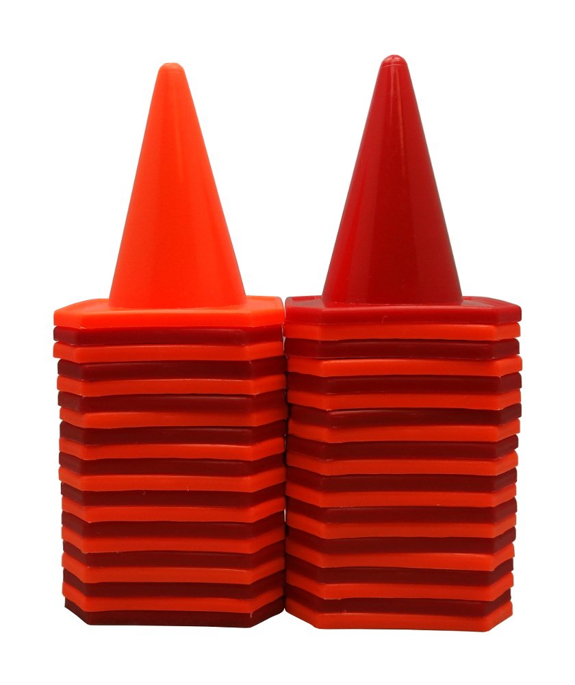 Bluedot Trading 4” Plastic Sports Cones | Agility Cones Games, RC ...