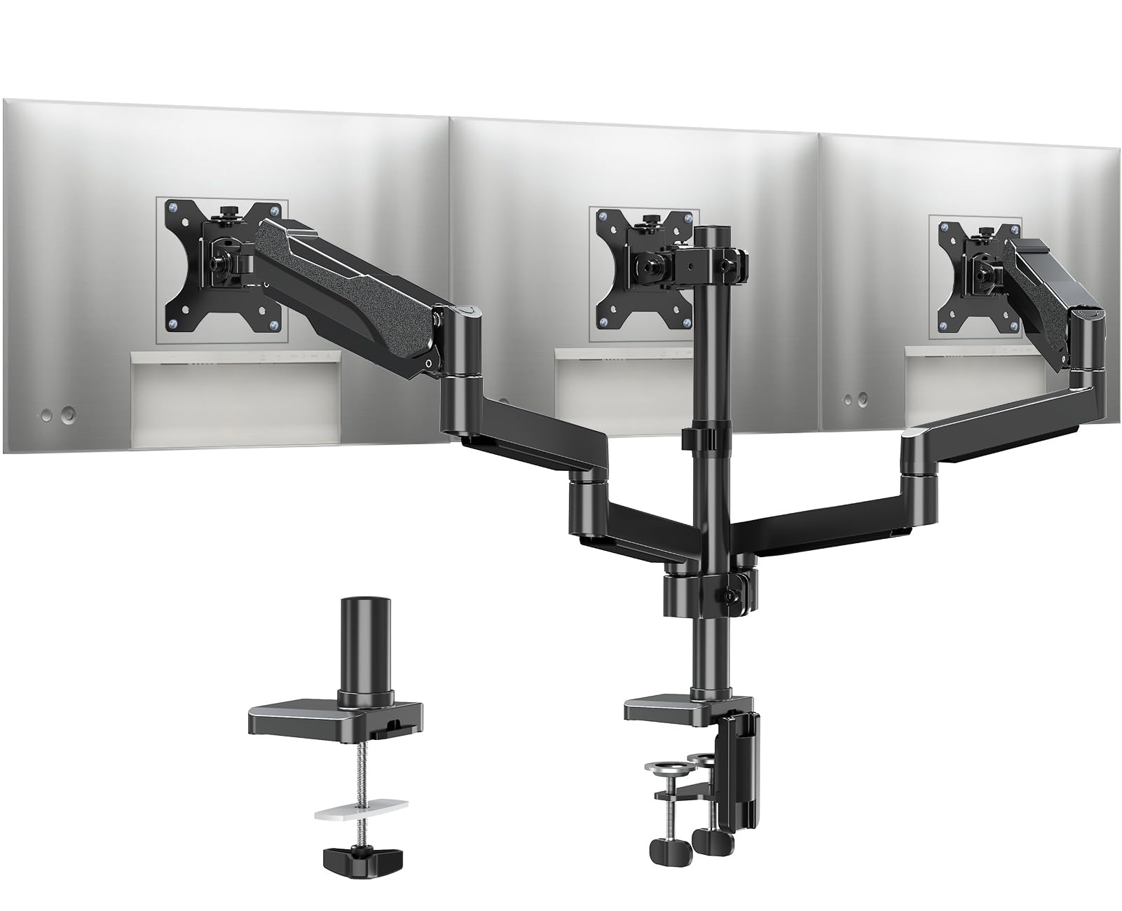 Mua MOUNTUP Triple Monitor Stand Mount - 3 Monitor Desk Mount for ...