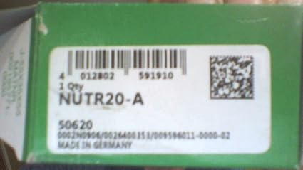INA NUTR 20-A Roller Follower Metric, 20 mm ID, 47 mm OD, 25 mm Width ...