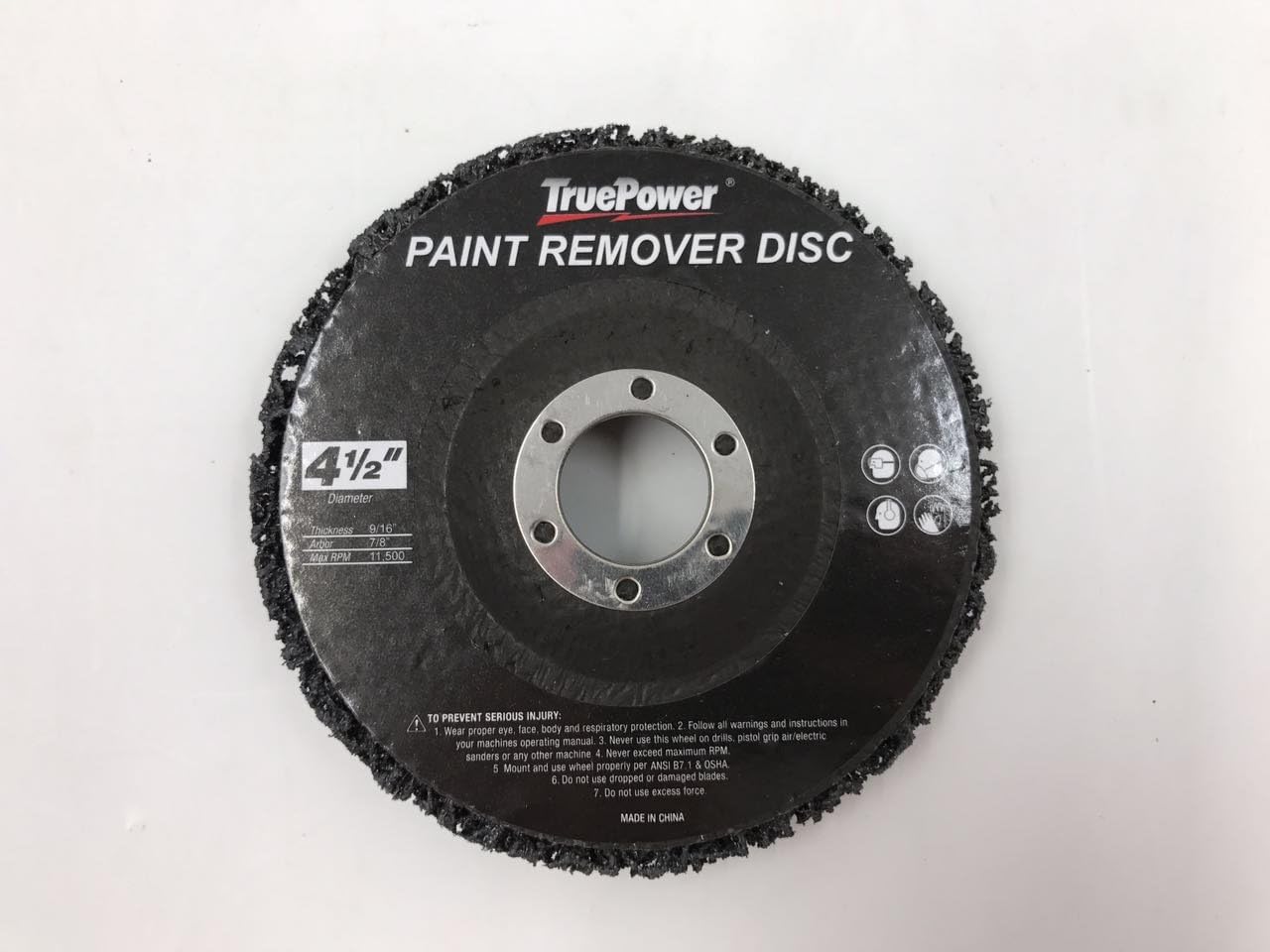 2 PACK PAINT & RUST REMOVER GRINDER WHEEL DISC FOR 4-1/2" ANGLE ...