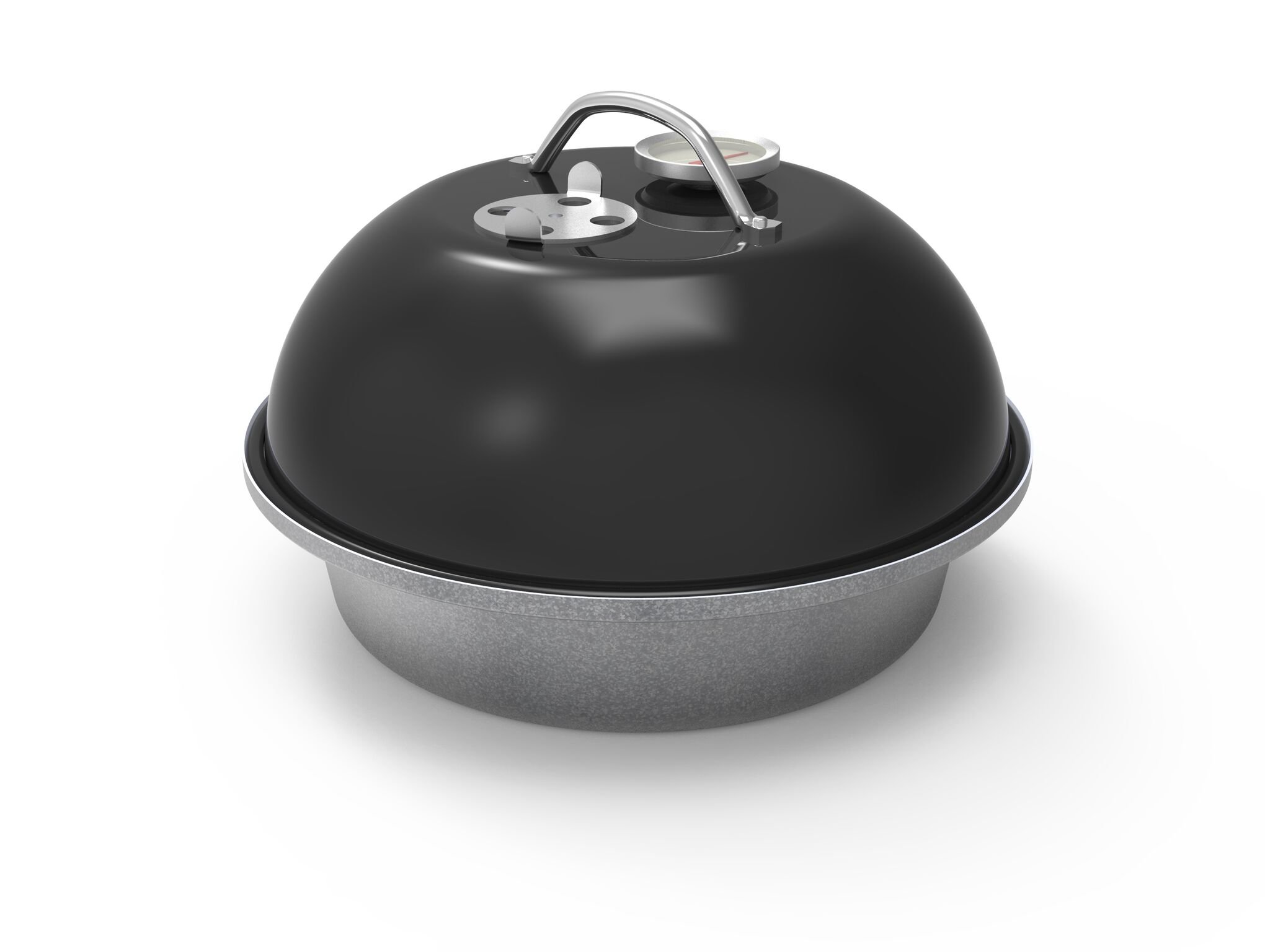 Nordic Ware Personal Size Stovetop Kettle Smoker, Black for sale | Katy ...