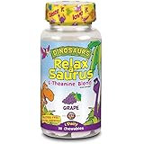 Amazon.com: KAL Relax-a-Saurus | Stress Support for Kids | L-Theanine ...