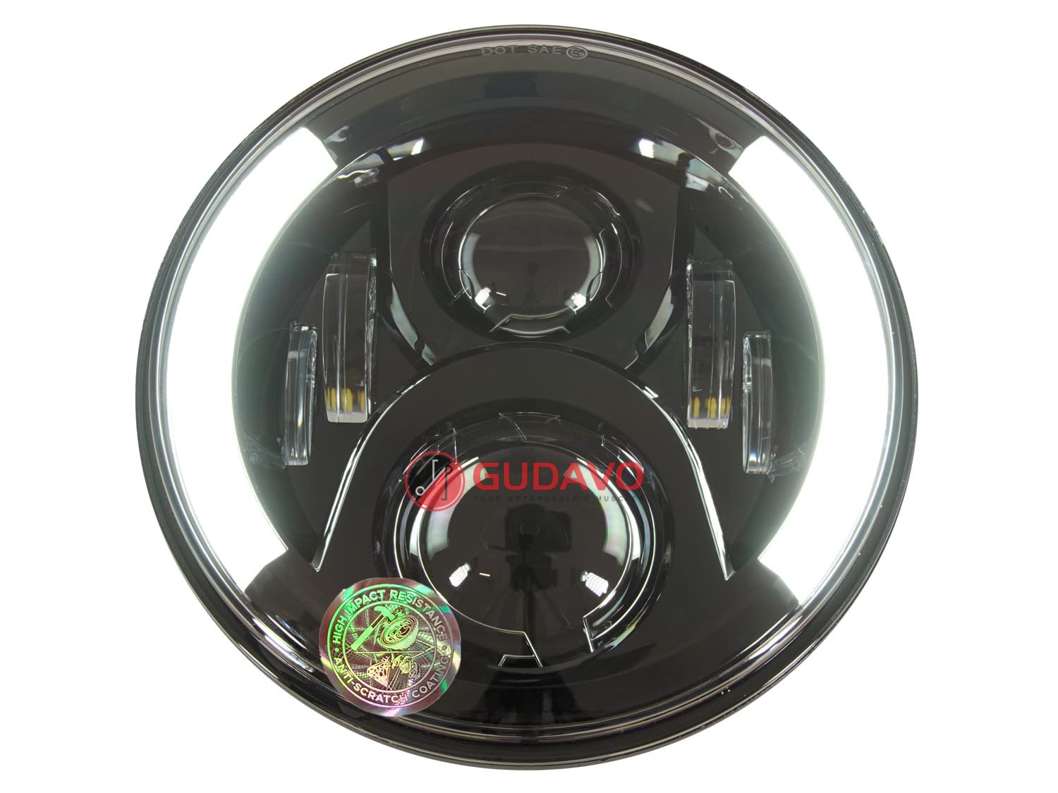 Mua Headlight Motorcycle 7 Inch LED Headlight JK Wrangler Harley ...