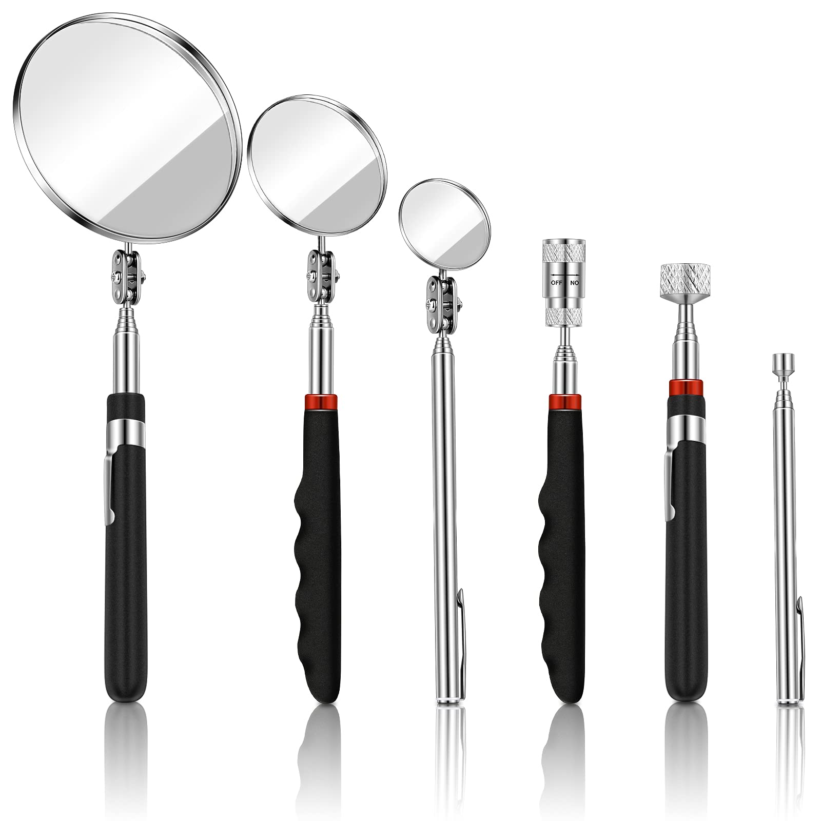 Mua 6 Pieces Telescoping Inspection Mirror Mechanic Magnet Stick ...