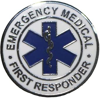 911 Market Emergency Medical First Responder Lapel Pin EMR EMT EMS ...
