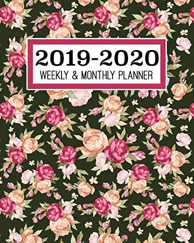 2019-2020 Weekly & Monthly Planner: Academic Planner for Students ...