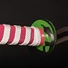 Sword fort Handmade Katana Anime Cosplay Sword, Stainless Steel Demon ...