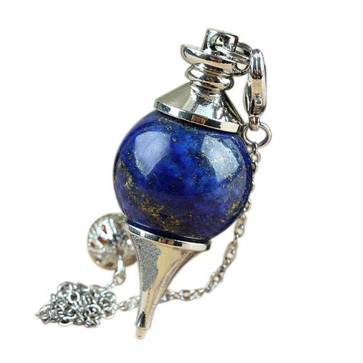 Amazon.com: Egyptian Karnak Silver Plated Ring Metal Pendulum Healing ...