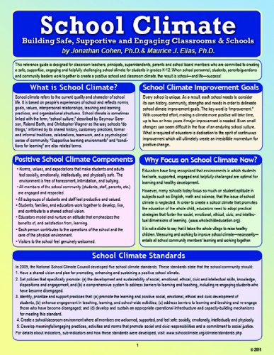 School Climate: Building Safe, Supportive and Engaging Classrooms ...
