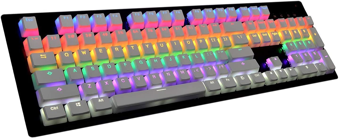 Mua Pudding Keycaps, Translucent Layer Backlit Keycap Double Shot PBT ...