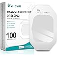Amazon.com: 100 Packs Transparent Film Dressing 4" x 4.75" - Waterproof Bandages for Swimming ...