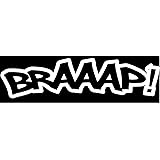 Amazon.com: BRAAAP! OUTLINE VINYL STICKER: Automotive